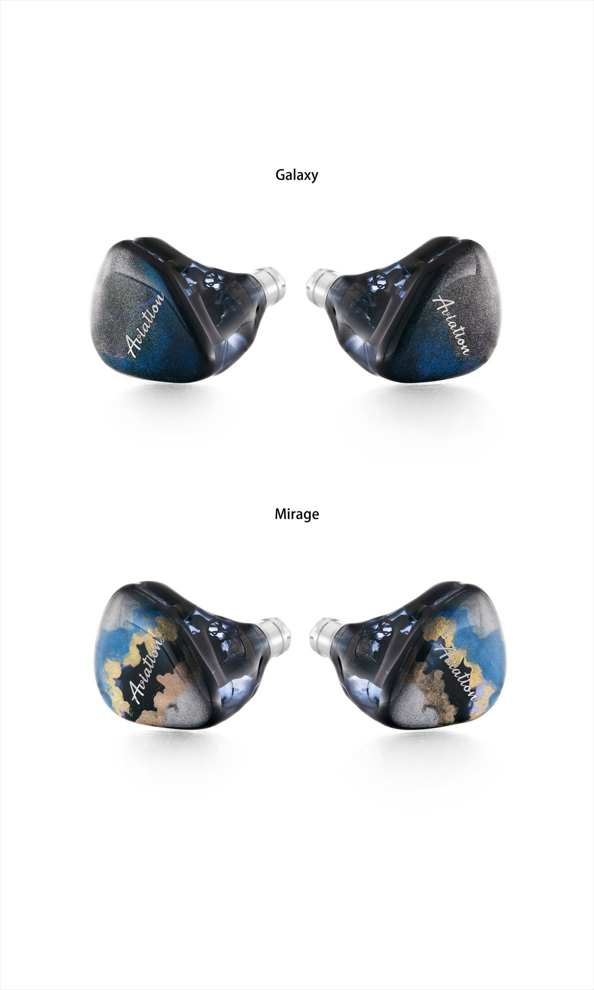 QoA Aviation 3BA+1DD ハイブリッドイヤホン