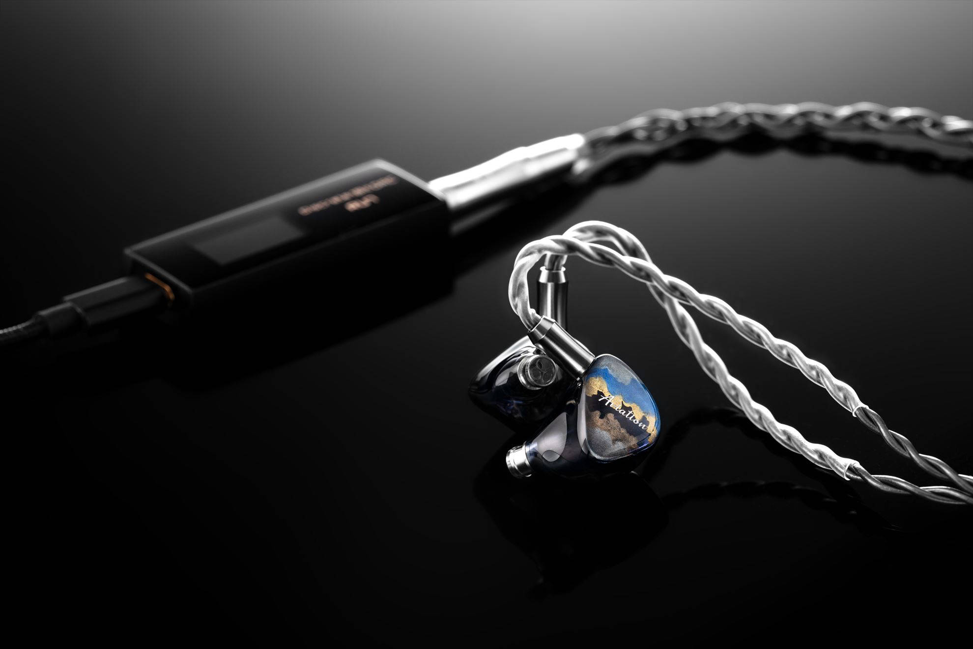 QoA Aviation 3BA+1DD ハイブリッドイヤホン